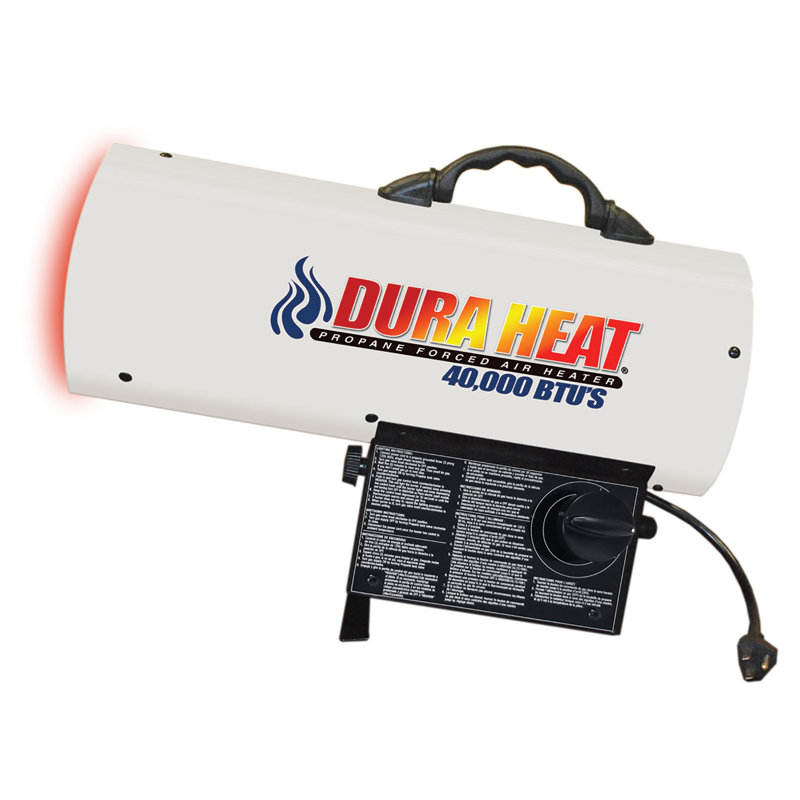 DuraHeat Dura Heat Forced Air Propane Heater, CSA Certified, 15,000 ...
