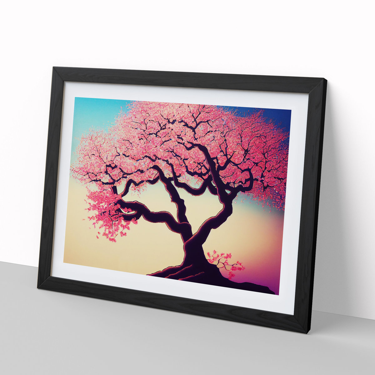 Marlow Home Co. Astounding Cherry Blossom Tree - Picture Frame Graphic ...