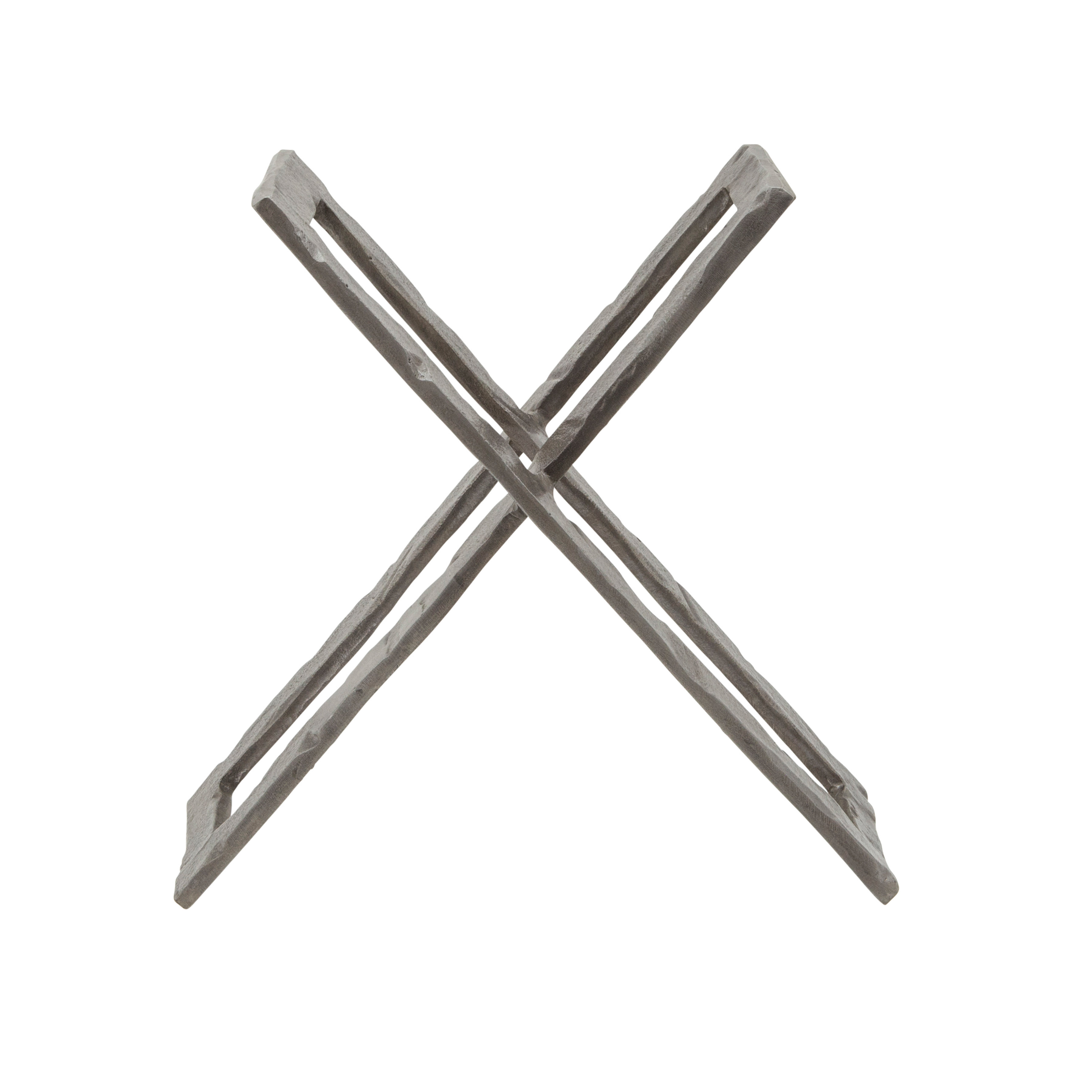 17 Stories Modern Abstract Metal Sculpture - Contemporary Geometric Accent Decor Featuring ...