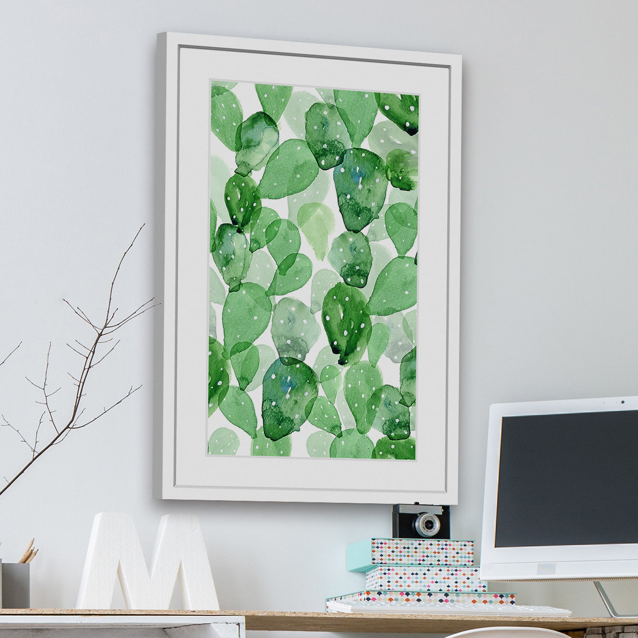 Union Rustic 'Leafy' Framed Painting Print & Reviews - Wayfair Canada
