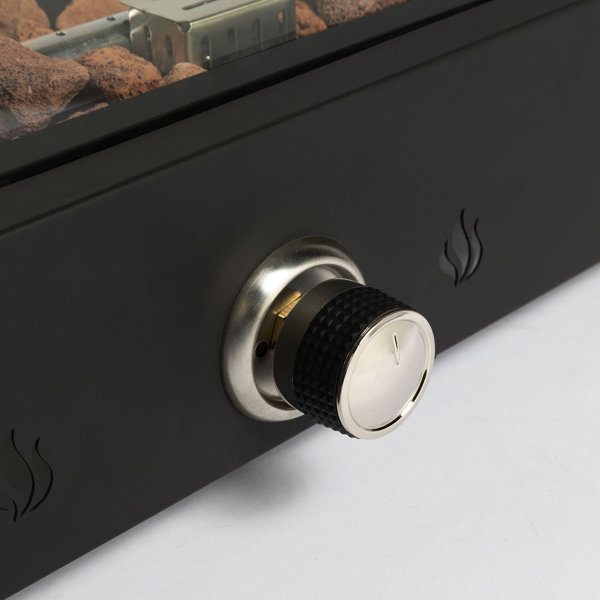 Ivy Bronx 28 inch Tabletop Fire Pit, Propane Gas Fire Pit with Quick ...