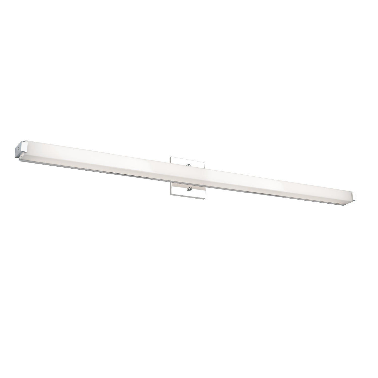 Kuzco Lighting Latitude-Slim 1 - Light Dimmable LED Chrome Bath Bar ...
