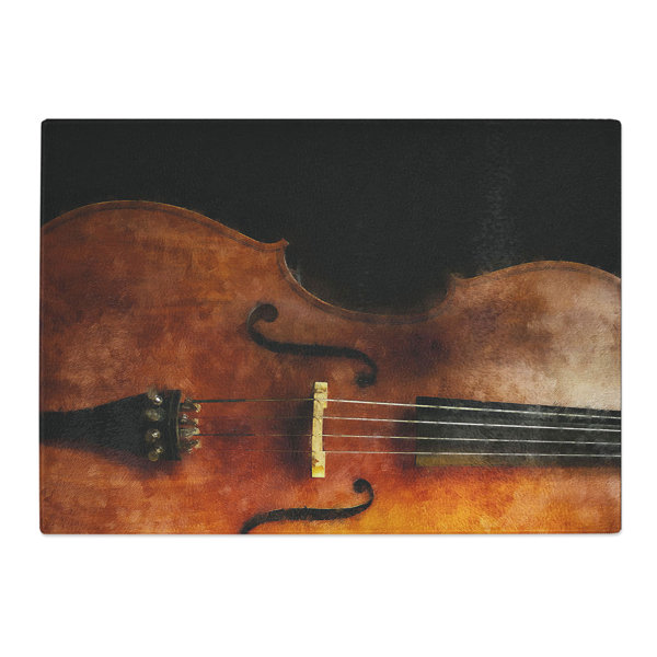East Urban Home Tempered Glass Cello Chopping Board | Wayfair.co.uk