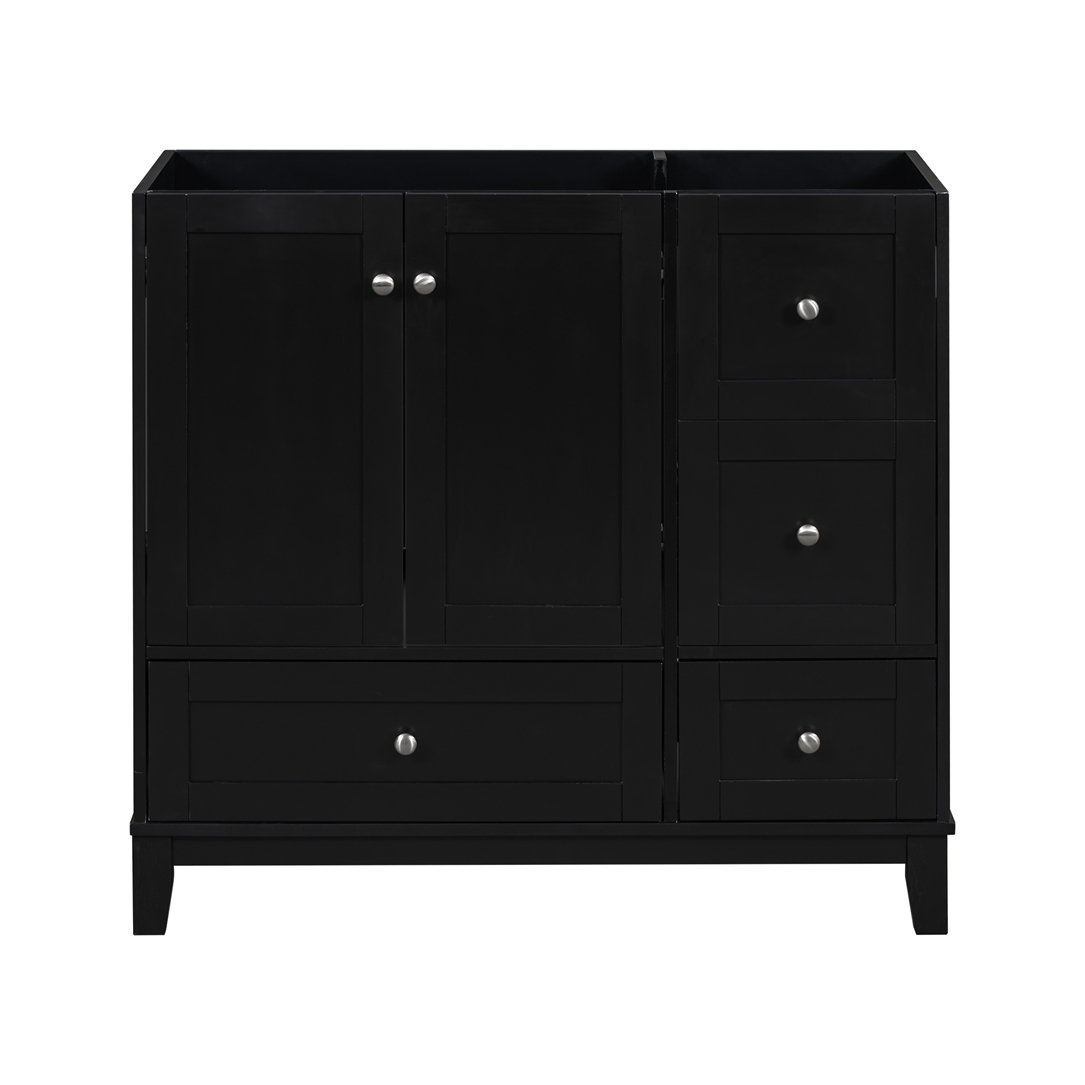 Winston Porter Trasen 35.4'' Single Bathroom Vanity Base Only | Wayfair