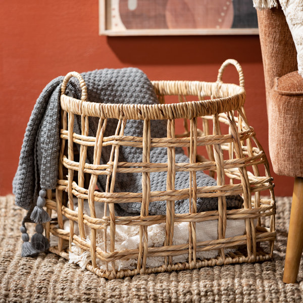 Bayou Breeze Open Weave Shapely Basket Set | Wayfair