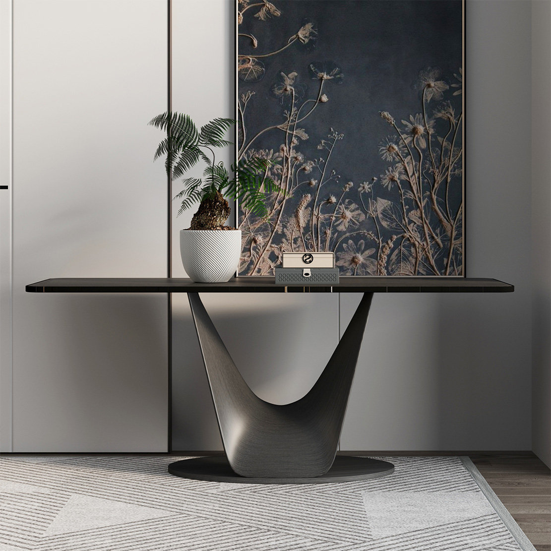 Orren Ellis The minimalist luxury aesthetic console table | Wayfair