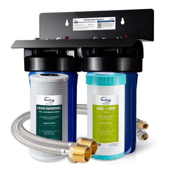 iSpring Water Systems iSpring US21B-CPB Under Sink Water Filter ...