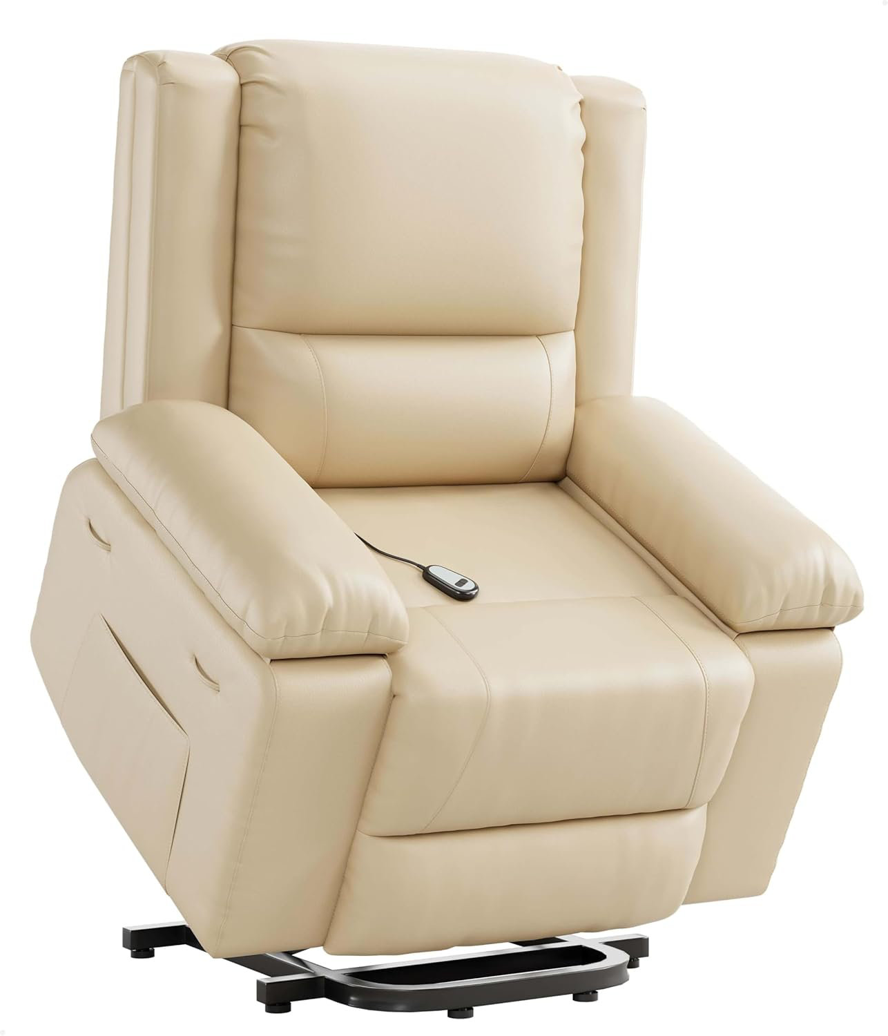Latitude Run® Power Lift Recliner, PU Leather Electric Lift Chair ...