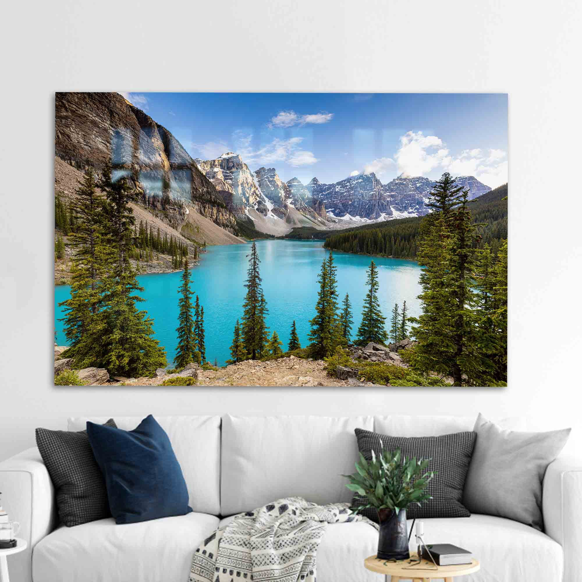 Loon Peak® Stunning Glass Wall Art Featuring a Natural Landscape of ...