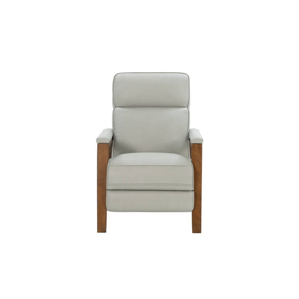 Hokku Designs Marian Leather Recliner | Wayfair