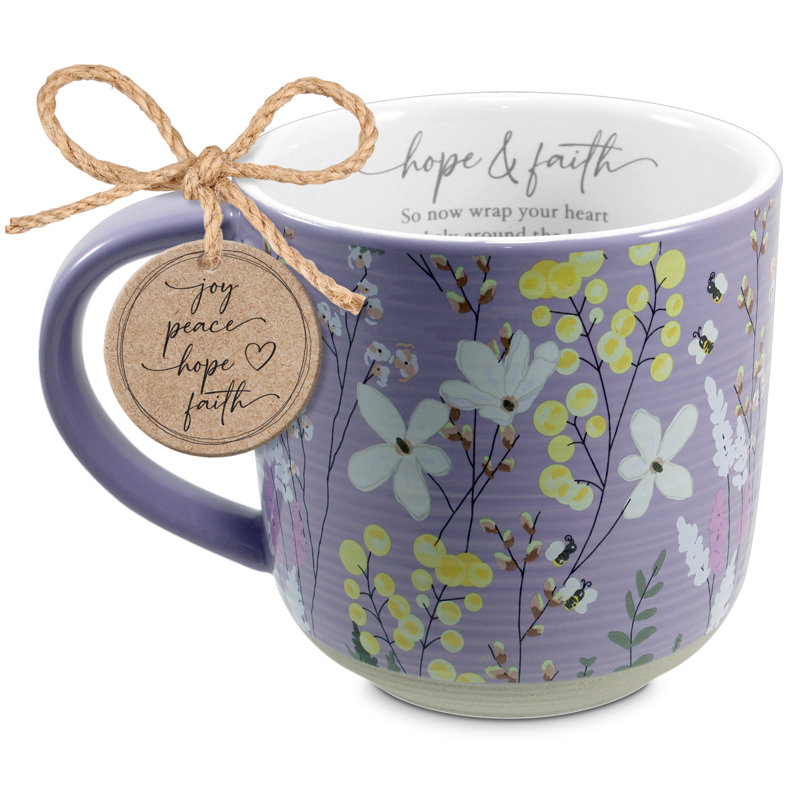 Trinx Henrey Coffee Mug Spring Garden Hope 17 Oz & Reviews | Wayfair
