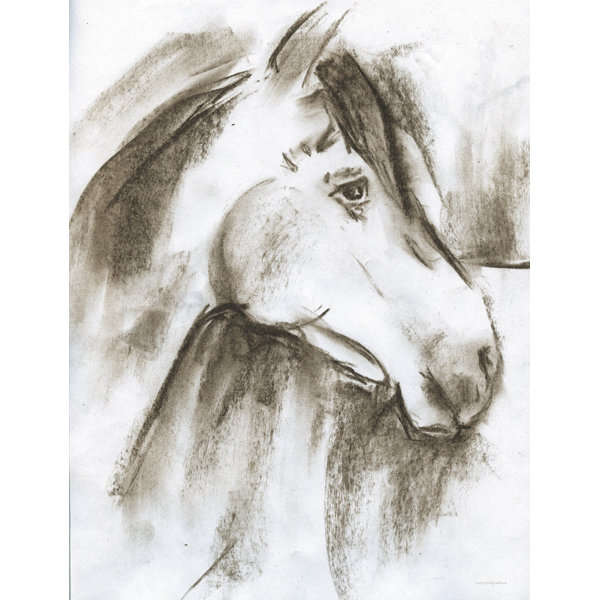 August Grove® Athos Big Red On Canvas by Kamdon Kreations Print | Wayfair