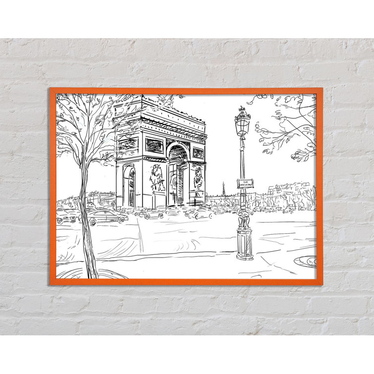 Ophelia & Co. Callicles Arc De Triomphe 2 - Single Picture Frame Art ...