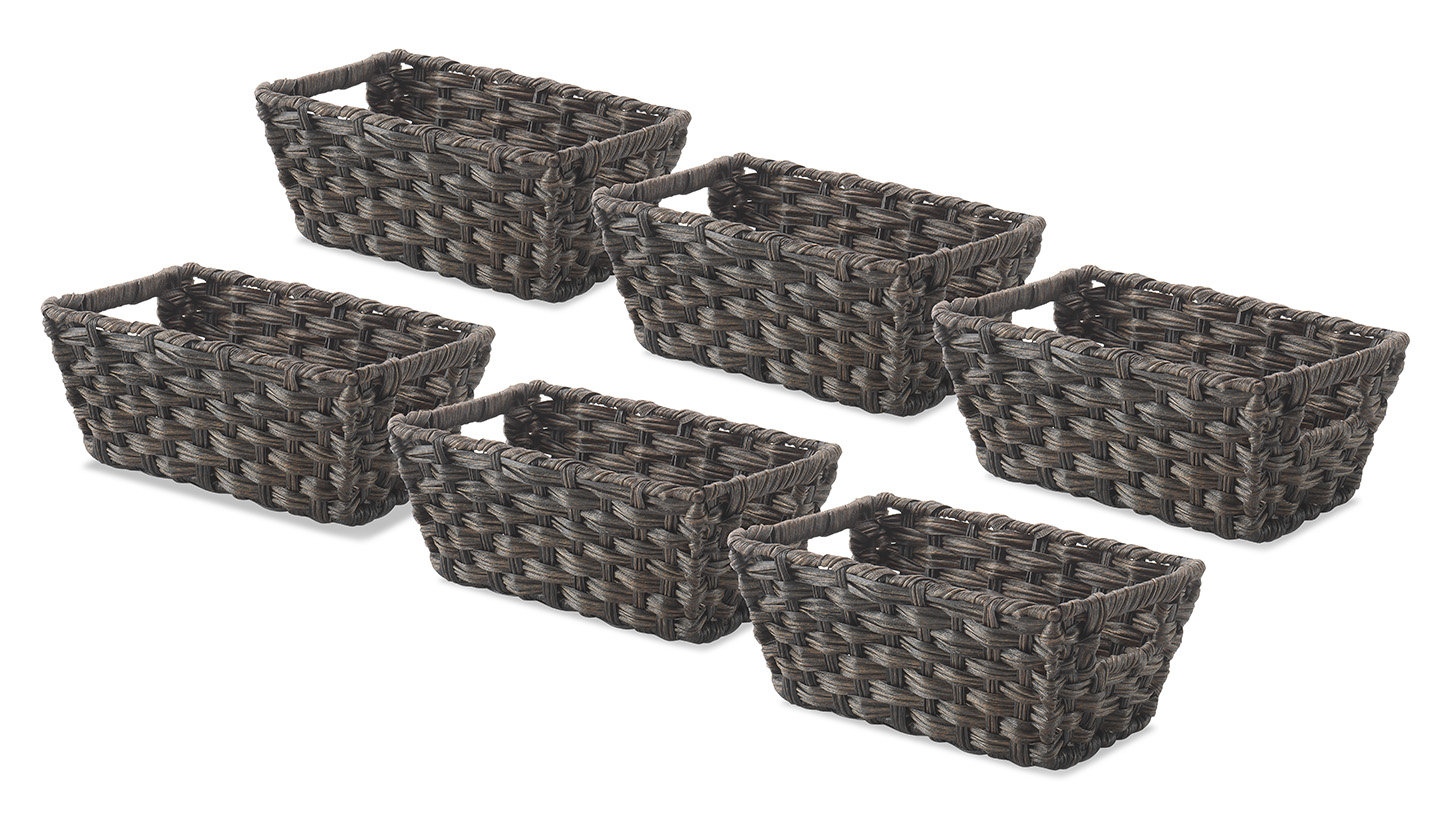 Dotted Line™ Acton Storage Tote Plastic Basket & Reviews | Wayfair