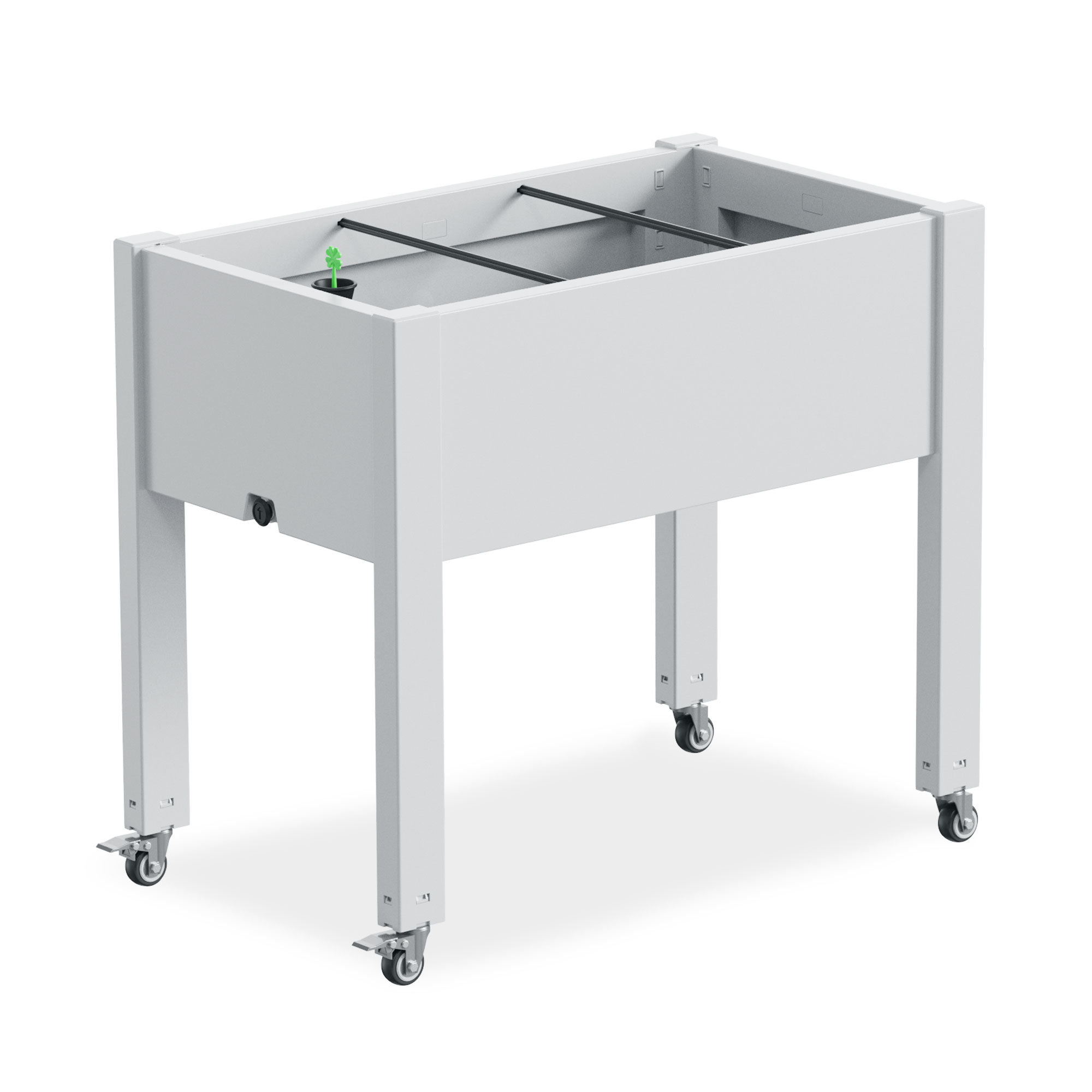 Arlmont & Co. Suneta Elevated Garden Bed Raised Planter for Outdoor ...