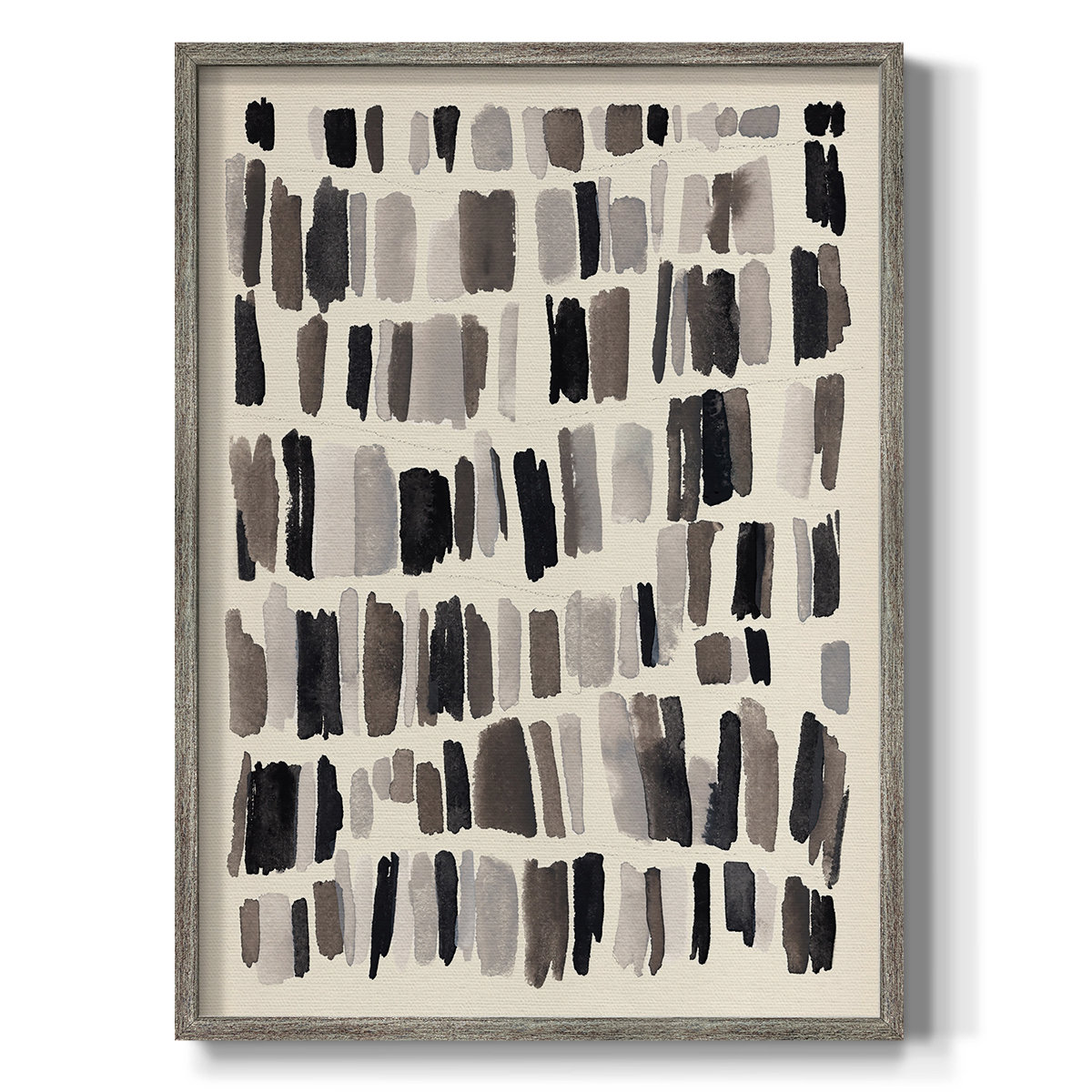 George Oliver Chalk and Flint II Framed Print - Solid Wood | Wayfair