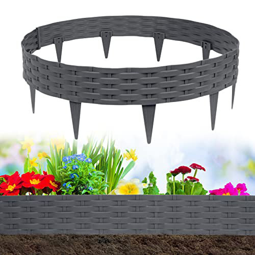 Dakota Fields Binah Plastic Lawn Edging | Wayfair.co.uk