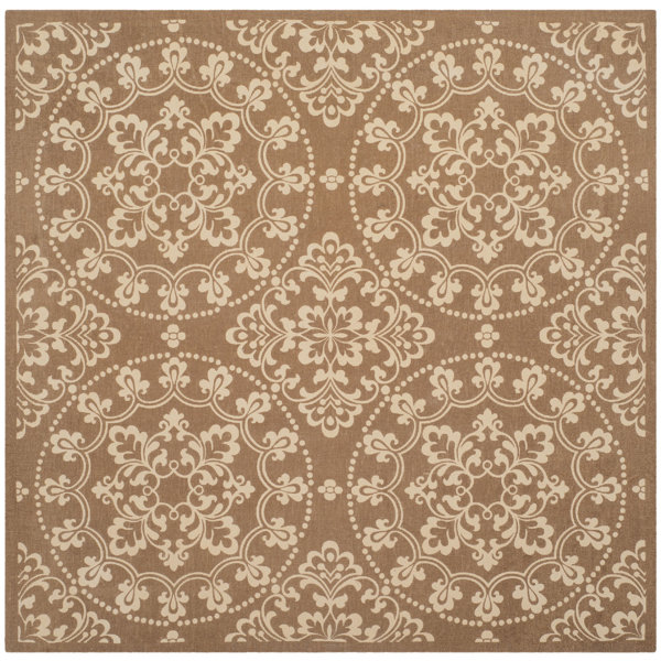 Charlton Home® Charing Cross Cedar Brook Hand Loomed Jute Ikat Rug ...