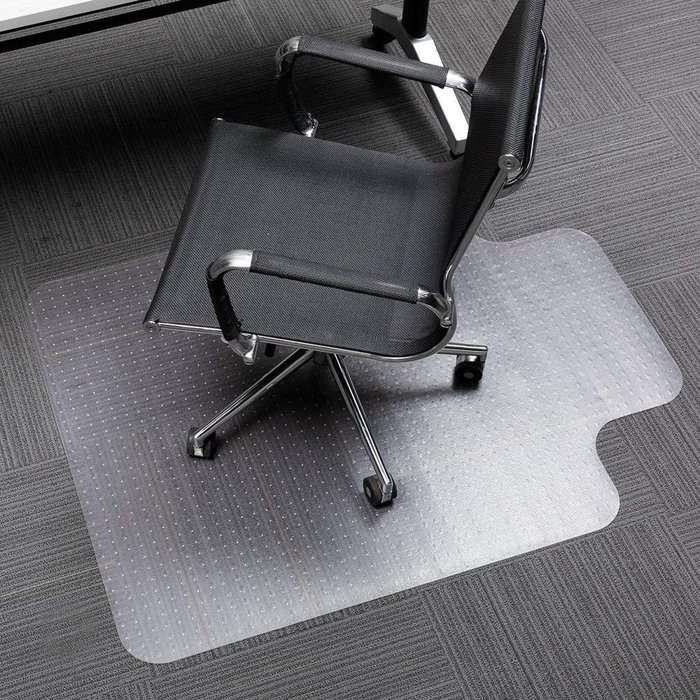 DirectWicker Standard Lip Chair Mat with Beveled Edge for Firm Surfaces ...