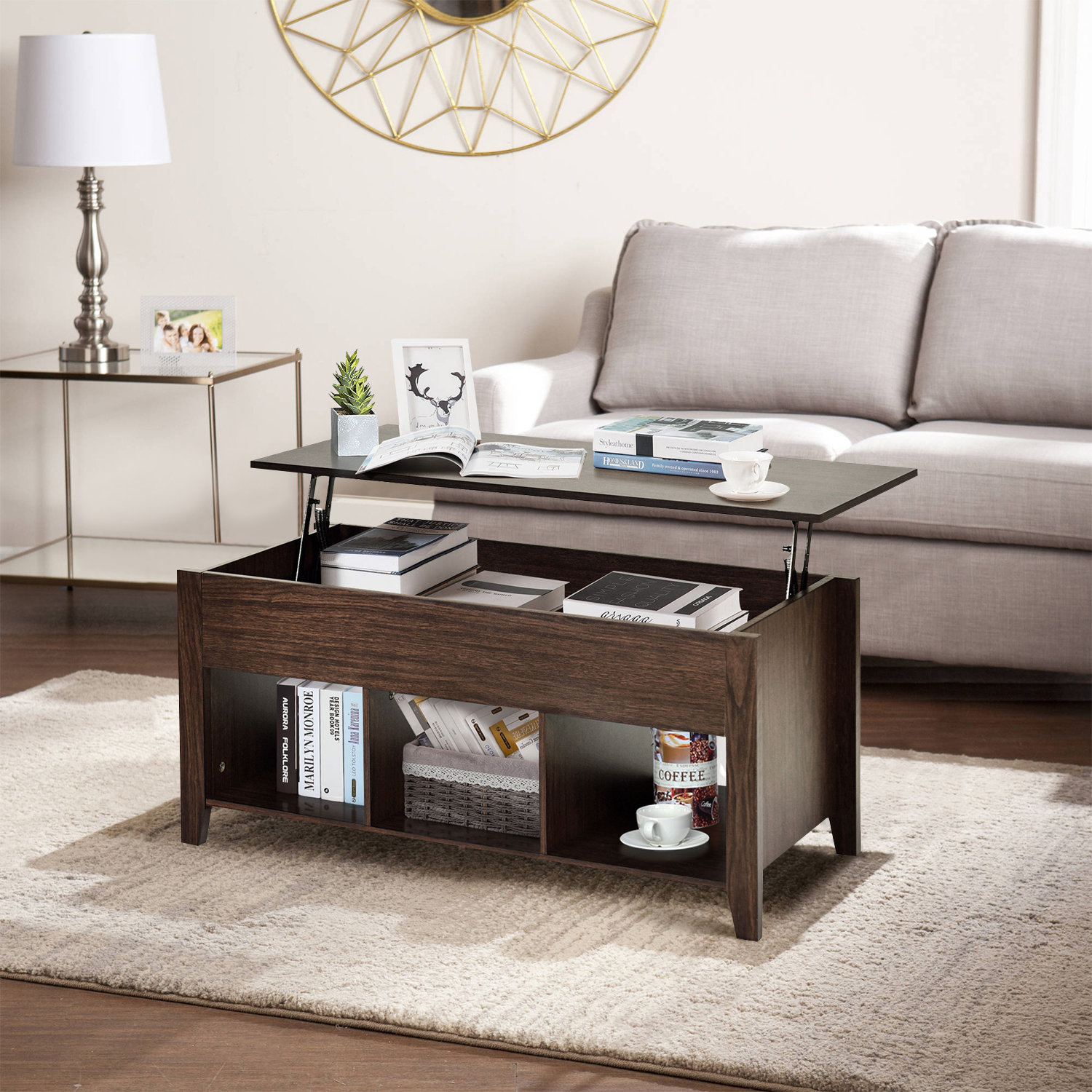 Red Barrel Studio® Azarion Coffee Table & Reviews | Wayfair