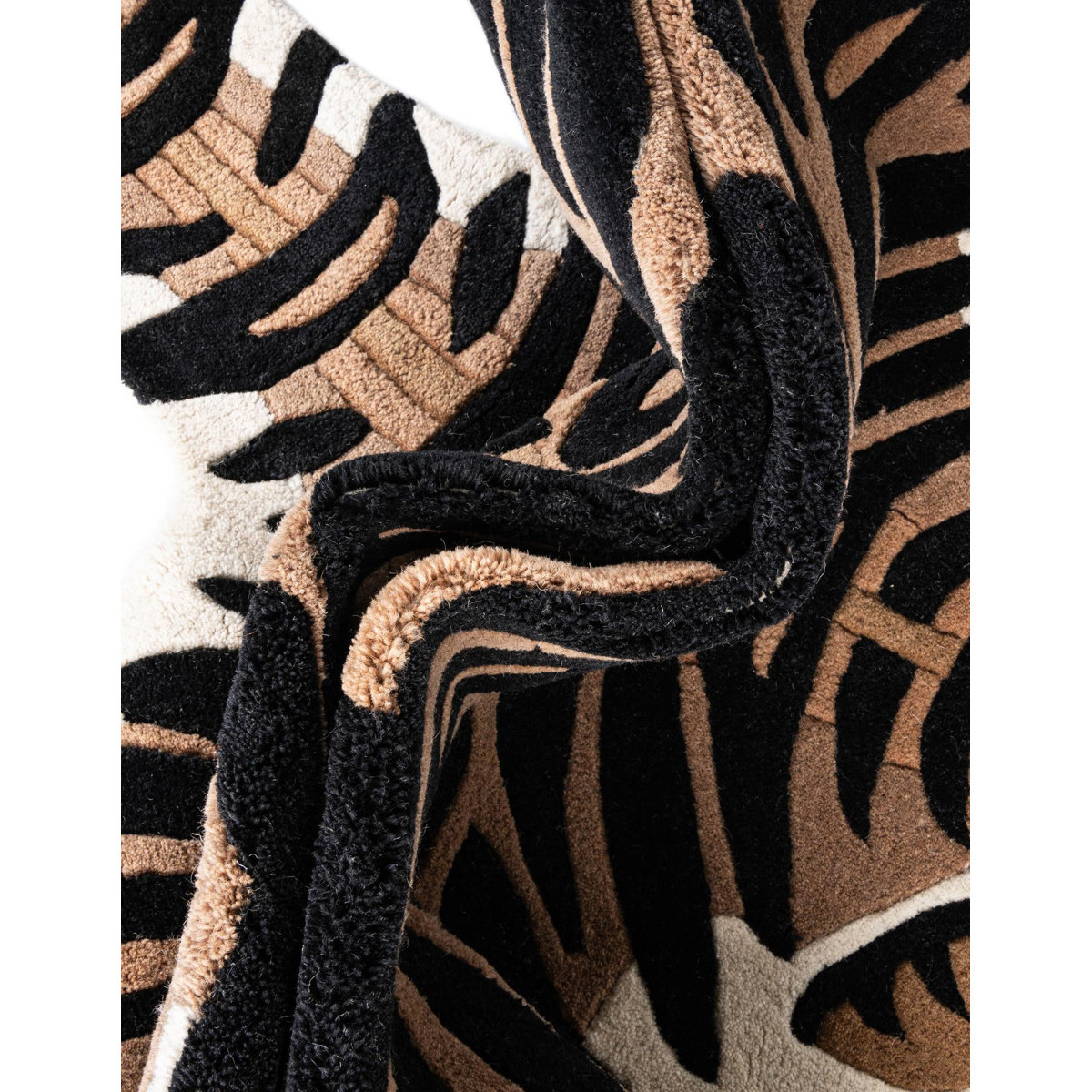 Unique Loom Tiger Playtime Kids Wool Rug & Reviews | Wayfair