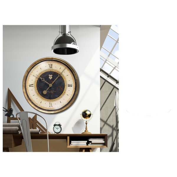TRADEMARK TIME Oversized Cafe Venezia 21.5" Wall Clock & Reviews | Wayfair