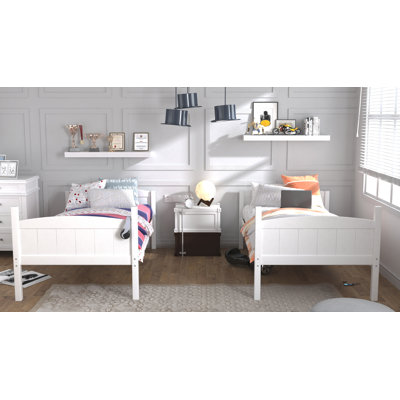Viv + Rae Kogan Kids Twin Over Twin Bunk Bed & Reviews | Wayfair