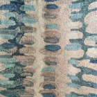 Dash and Albert Rugs Paint Chip Blue Machine Washable Rug & Reviews ...