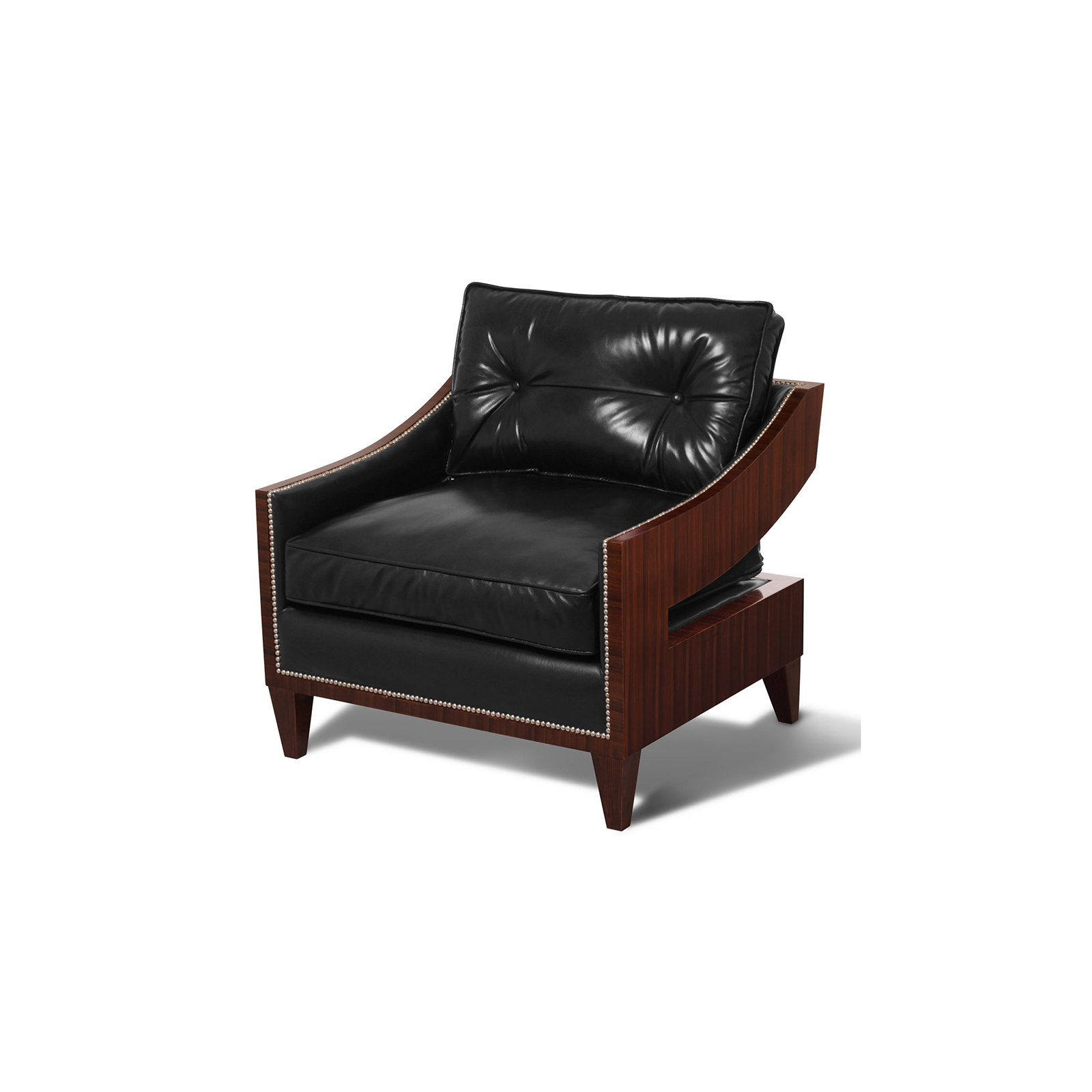 Aston Court Leather Lounge Chair - Great Gifts Club