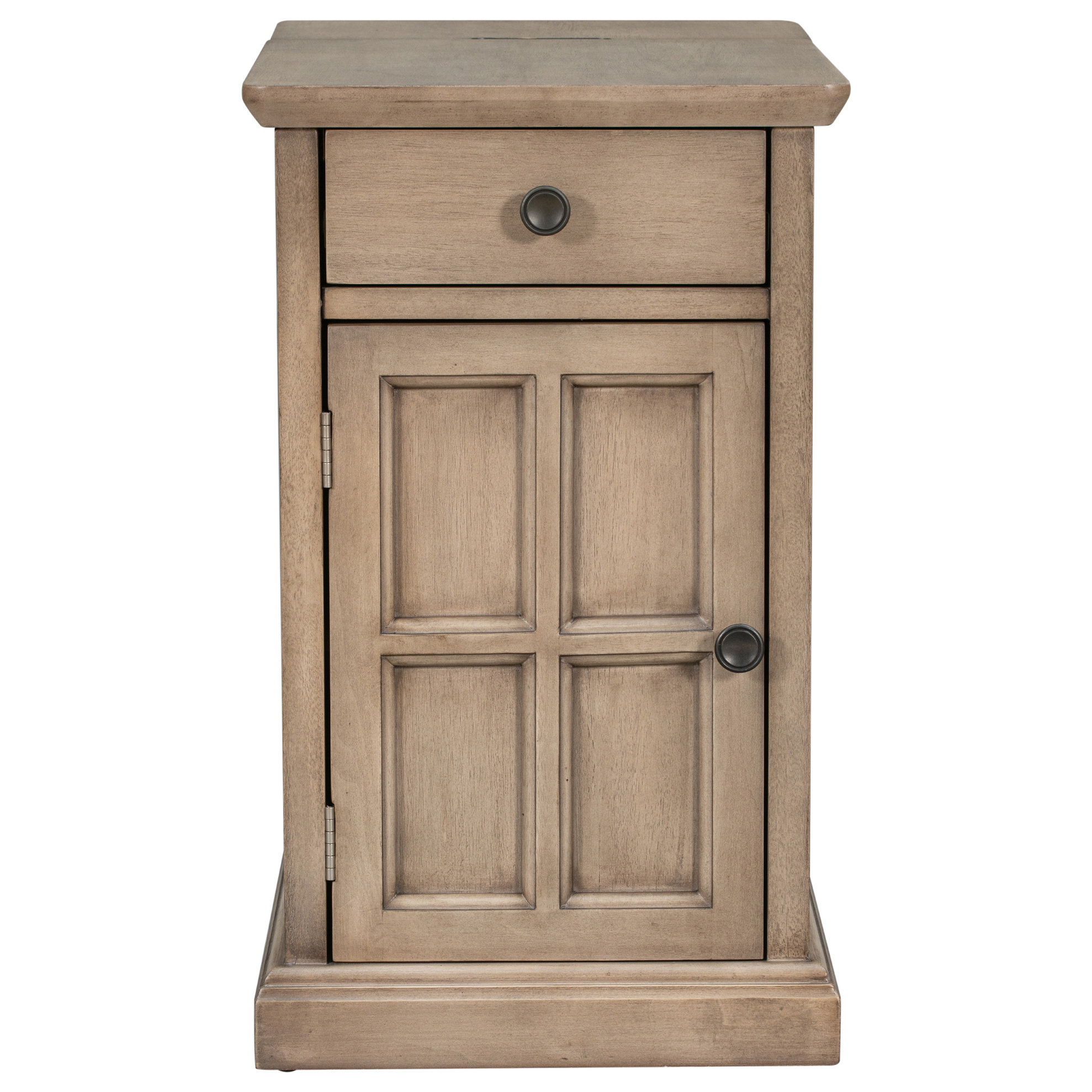 Latitude Run® Vintage End Table For Livingroom, & Cup Holder ...