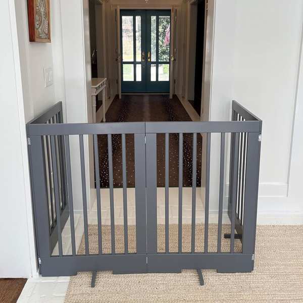 Cardinal Gates 4-Panel Freestanding Pet Gate | Wayfair