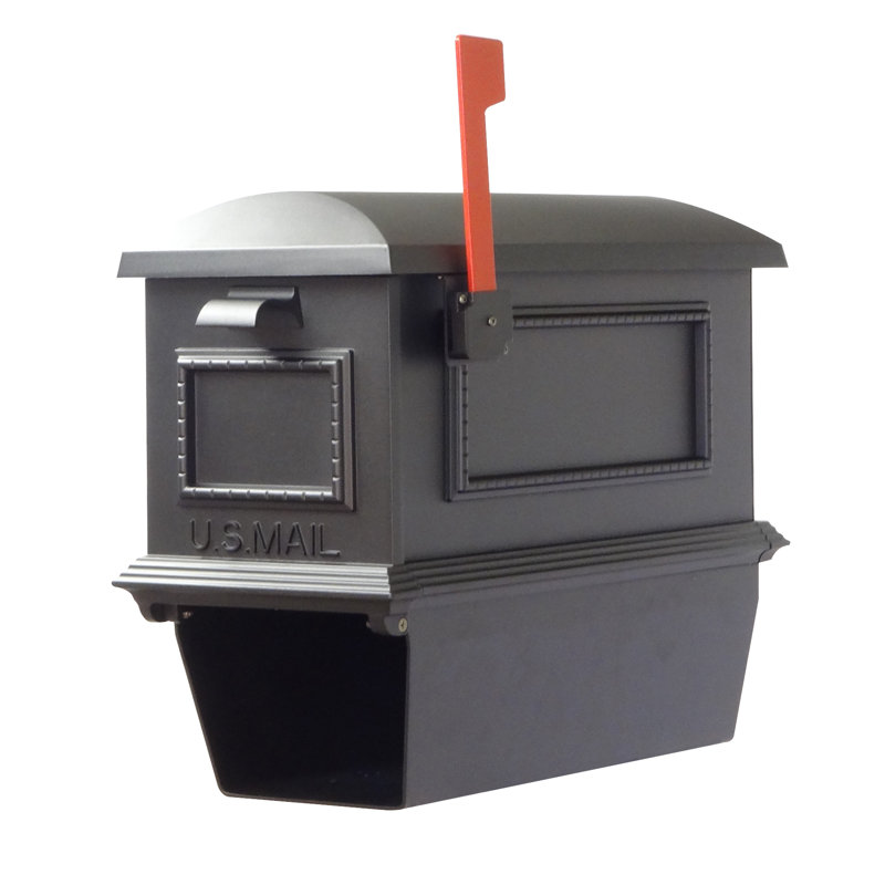 Special Lite Products Traditional Curbside Post Mounted Mailbox | Wayfair