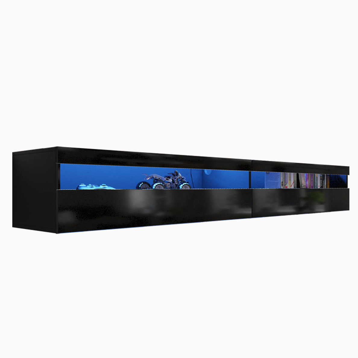 Ivy Bronx Floating TV Stand, Wall TV Cabinet | Wayfair
