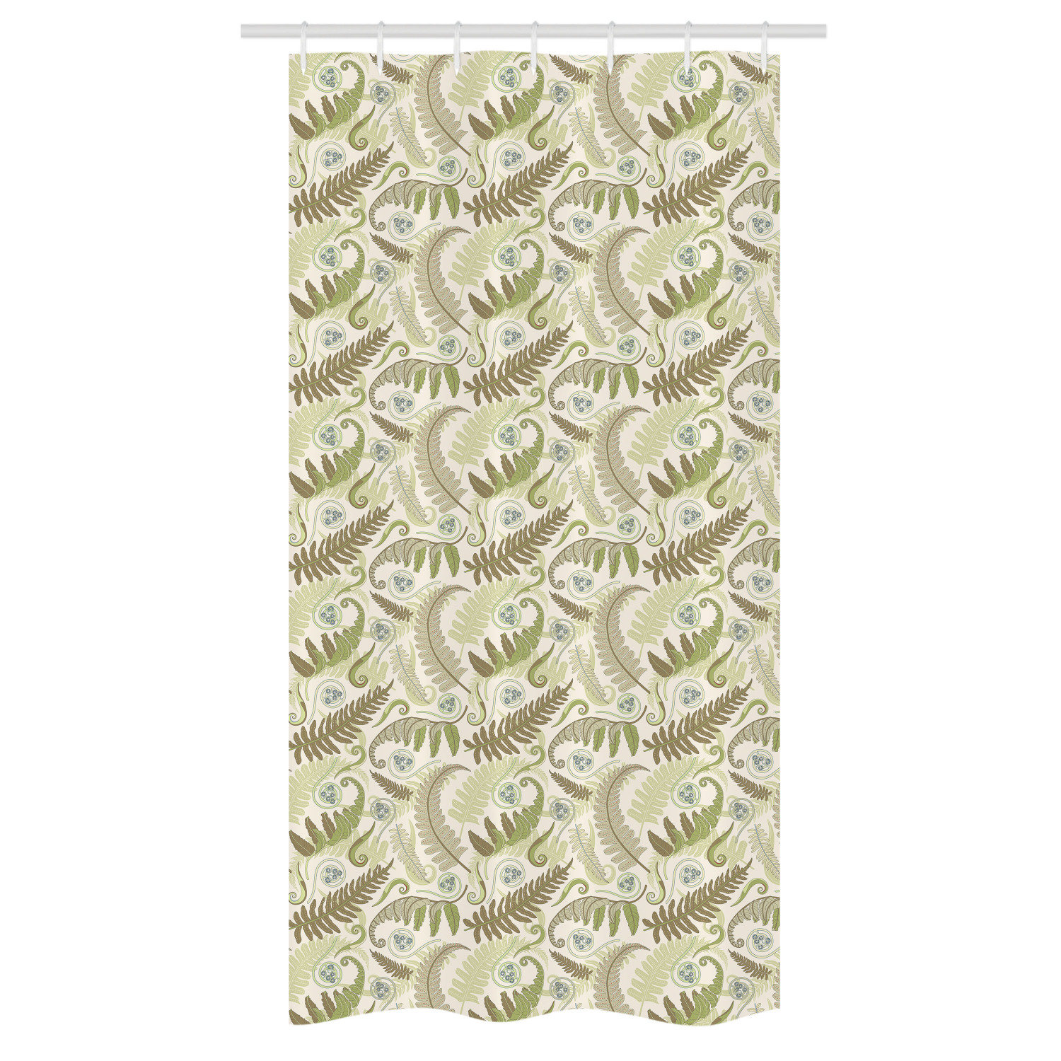East Urban Home Edmay Floral Shower Curtain | Wayfair