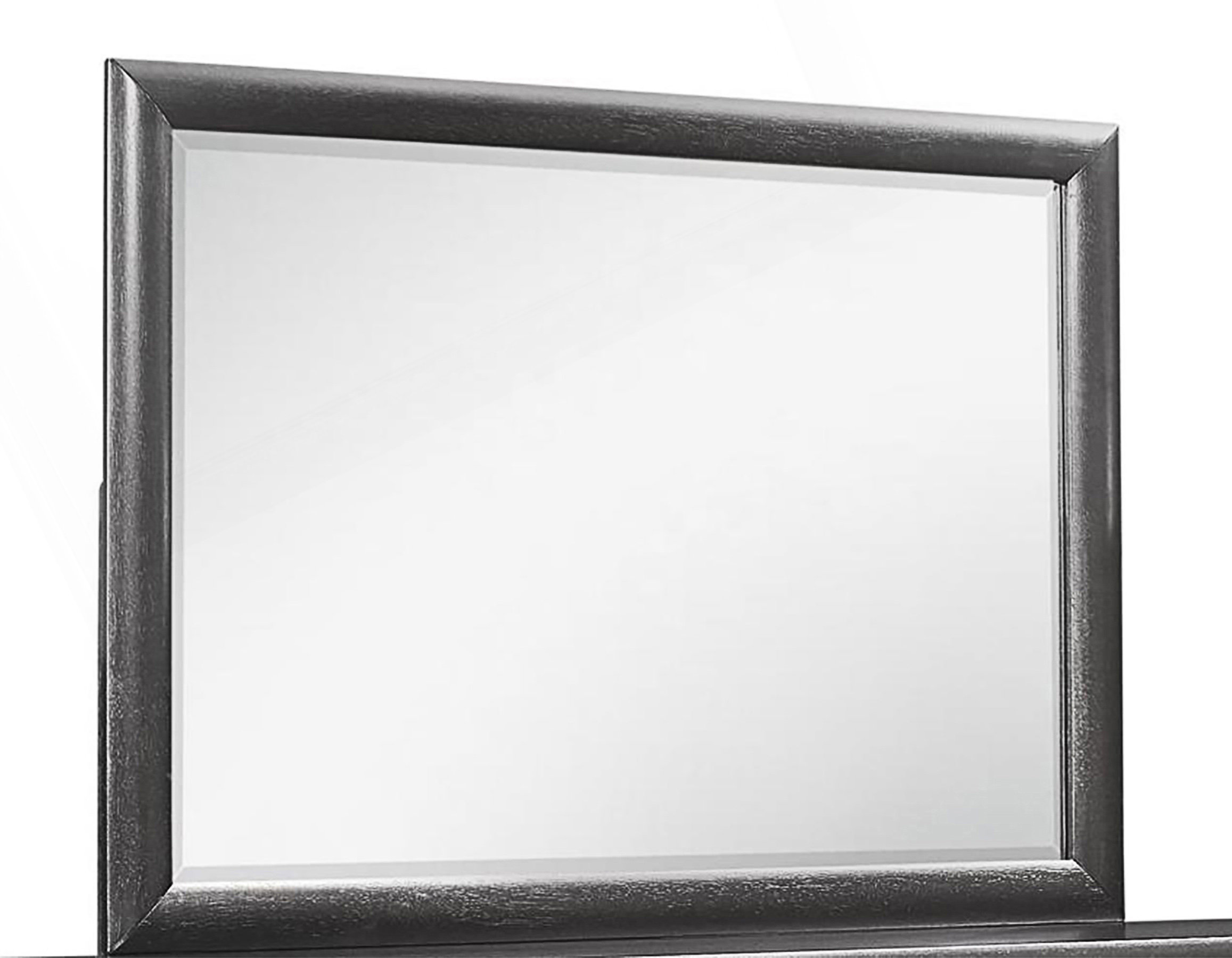 Latitude Run® Mirror With Contemporary Wood Trim | Wayfair