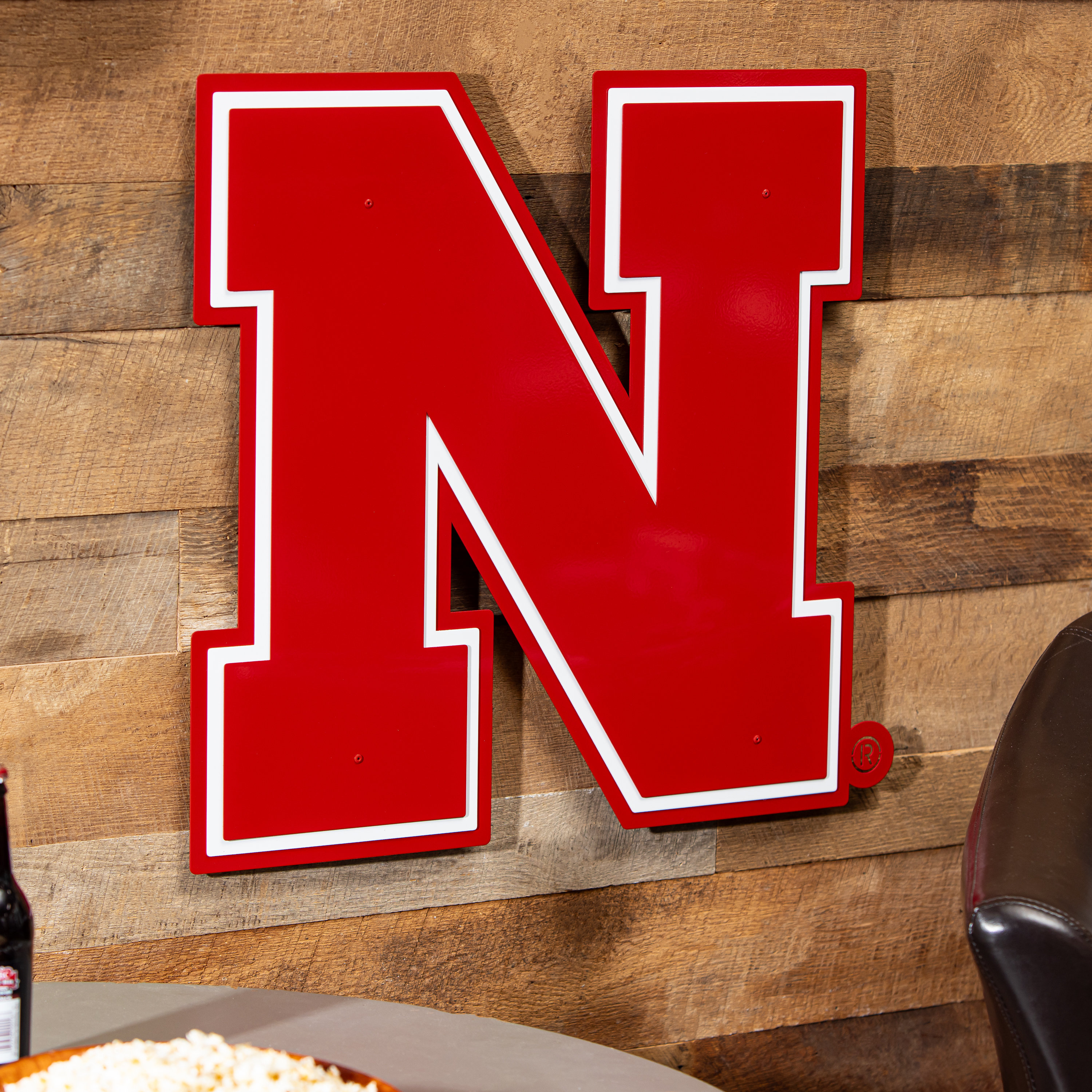 Gracie Oaks University of Nebraska Layered Metal Wall Art | Wayfair