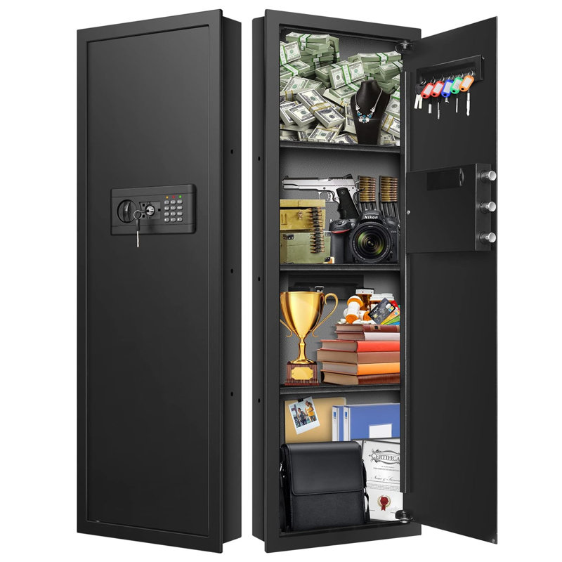 KJETHKEY 43.3" Tall Fireproof Wall Safes | Wayfair