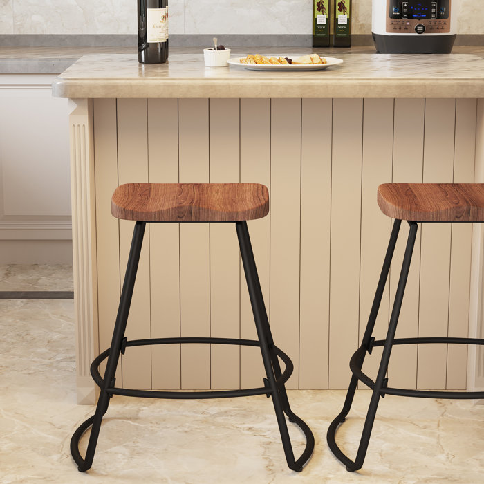 Steelside™ Abreu Swivel Stool & Reviews | Wayfair