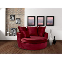Red Accent Chairs You'll Love | Wayfair