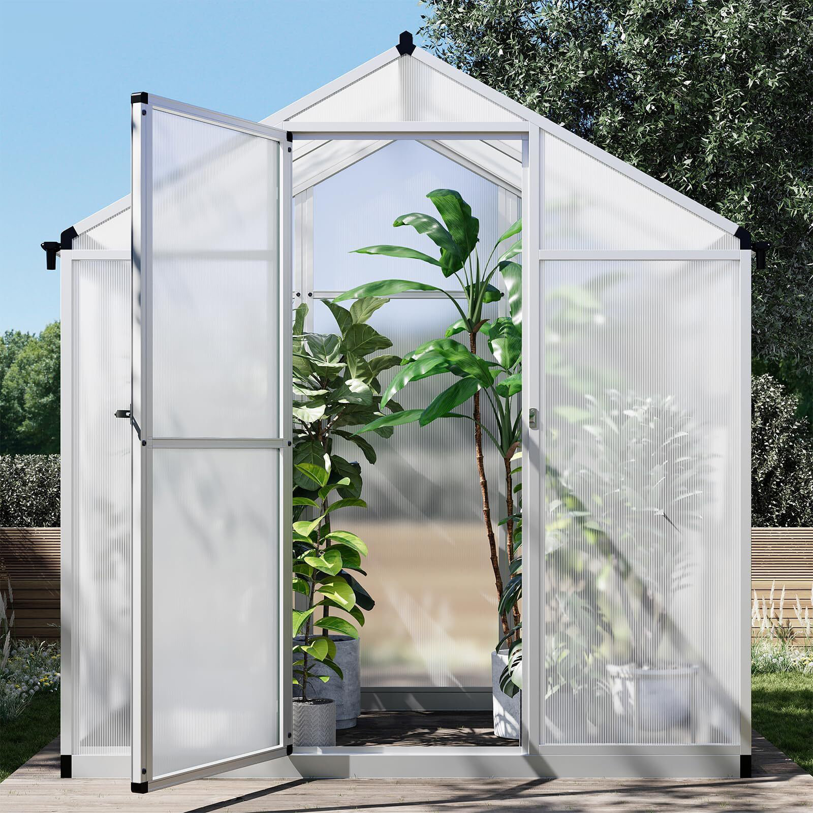 babevy Greenhouse For Outdoors With Quick Structure | Wayfair