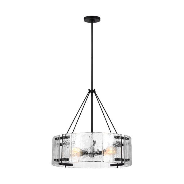 Visual Comfort Studio Calvert 4 - Light Shaded Drum Chandelier ...