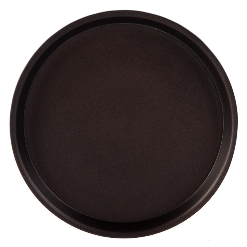 House of Hampton® Tilly 7 in. W Round All Metal Pedestal Base End Table ...