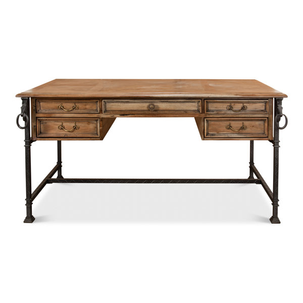 Sarreid Ltd Game Of Thornes Solid Wood Writing Desk | Perigold