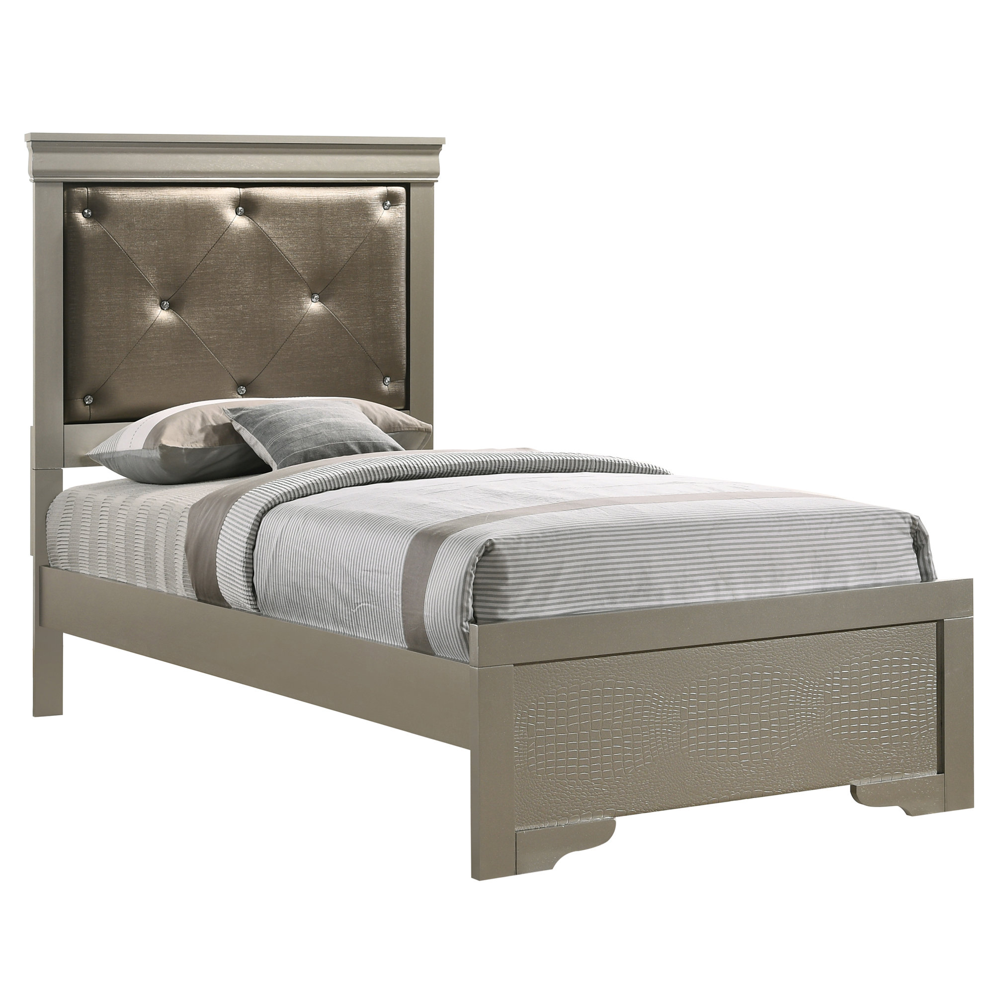 Rosdorf Park Elegantly Designed Transitional Bed | Wayfair