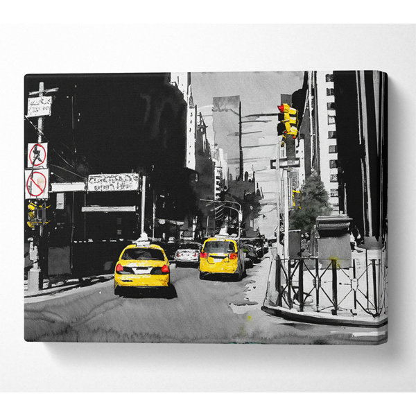 ClassicLiving New York City Taxi Cab - Wrapped Canvas Art Prints ...
