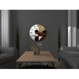 LeRoi Products Metal Wall Clock & Reviews | Wayfair