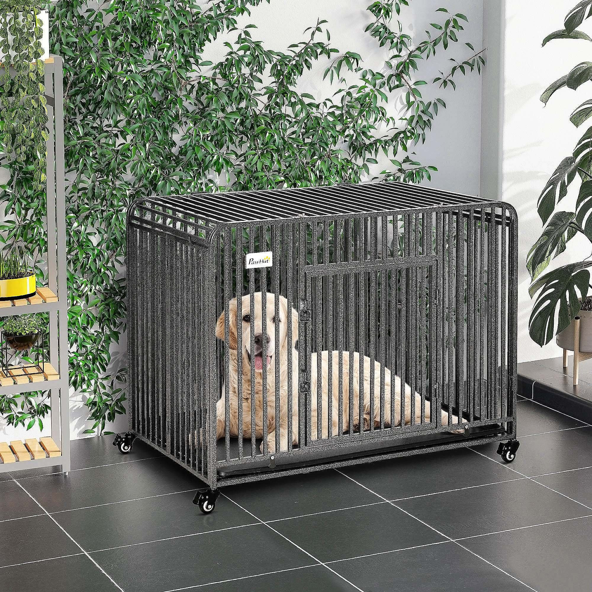 Elegance Plexi Home Dog Crate Furniture, Dog House | Wayfair