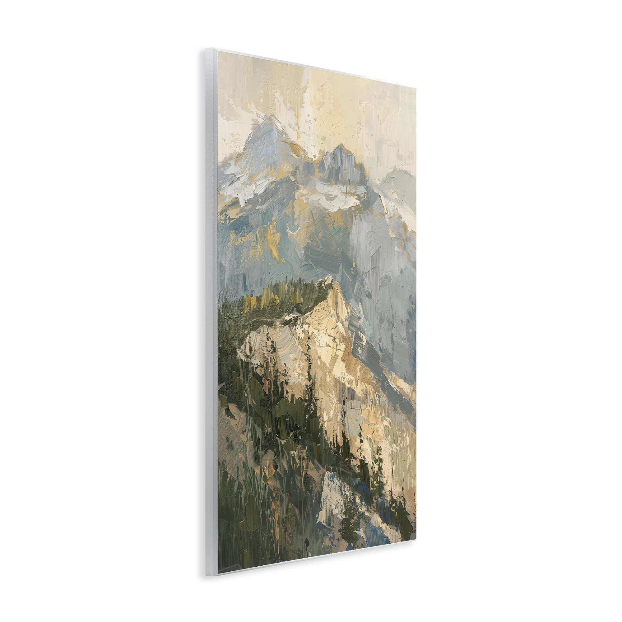 Ebern Designs Rugged Mountains View Wall Plaque Art by Petal Prints ...