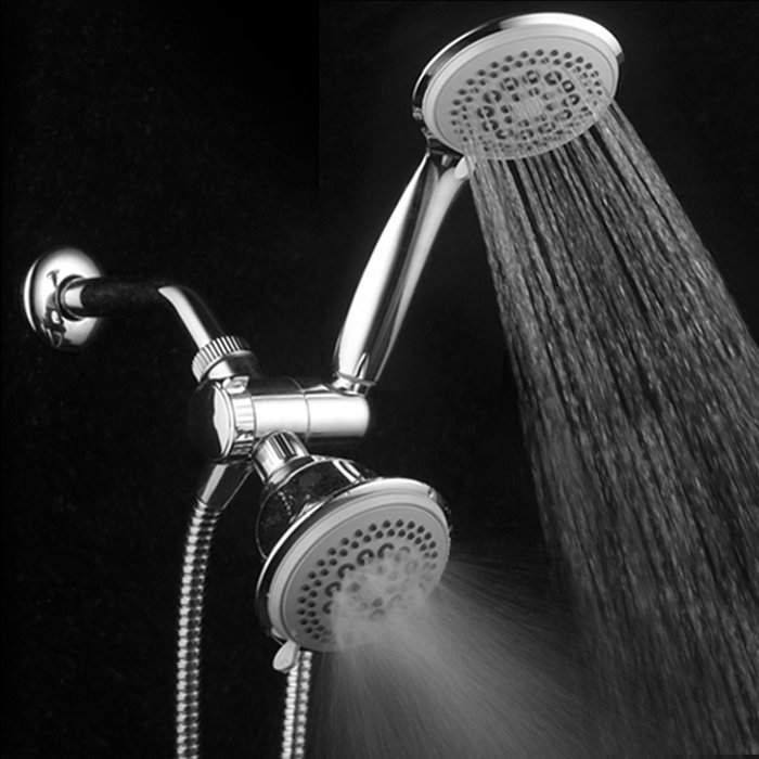 DreamSpa Massage/Jet Handheld Shower Head 2.5 GPM GPM & Reviews | Wayfair
