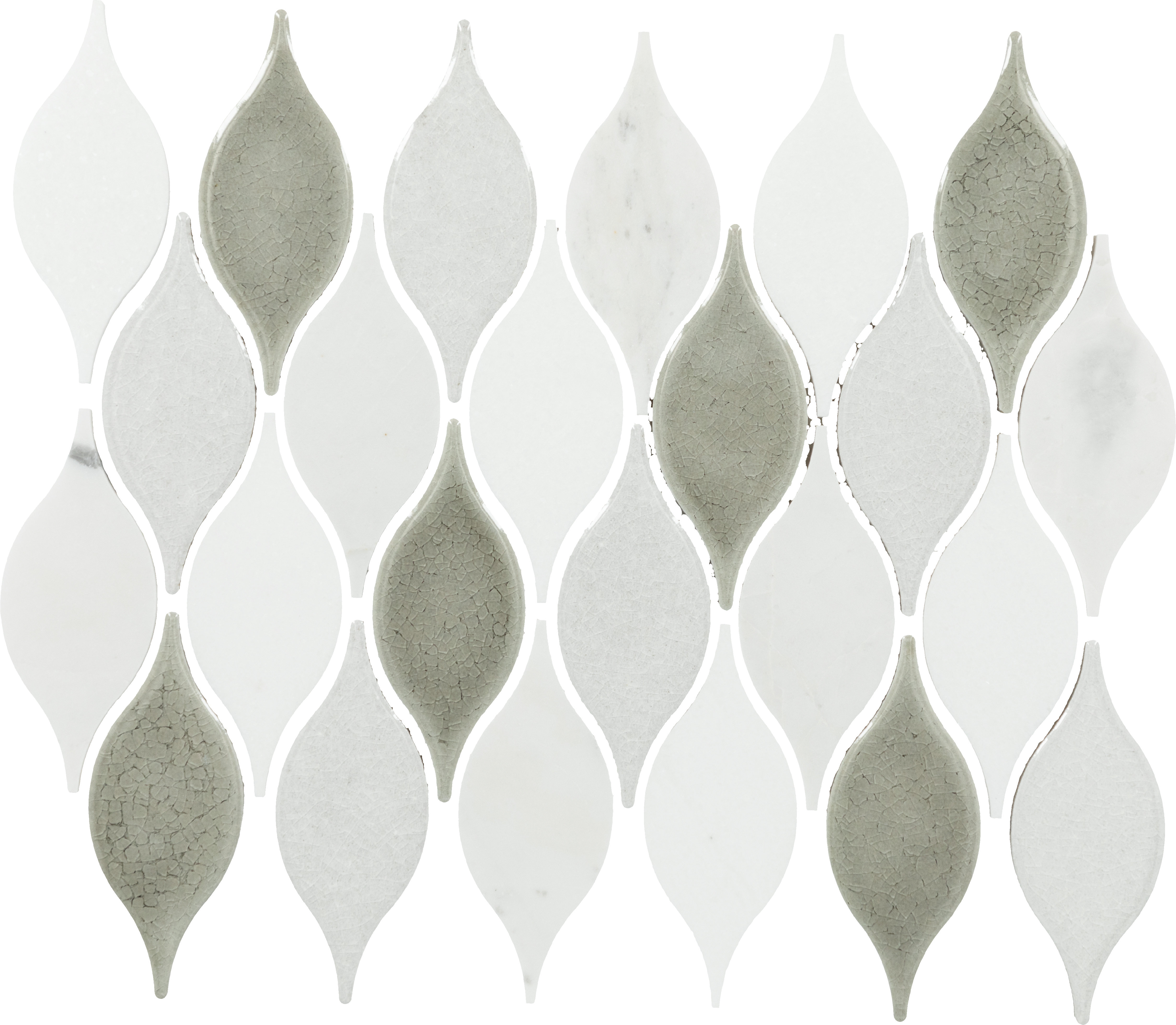Daltile 12" x 11" Natural Stone Arabesque Wall Tile | Wayfair